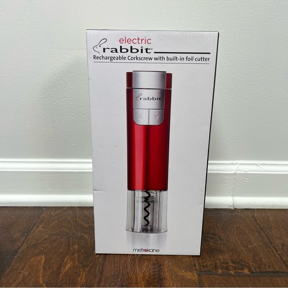 Rabbit | Kitchen | Brand New Electric Rabbit Rechargeable Corkscrew W ...